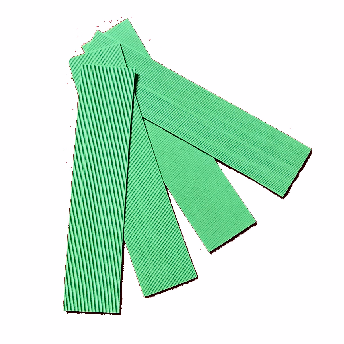 ARCHERY BOWSTRING WHISKER SILENCERS LEAF GREEN 2 PAIR