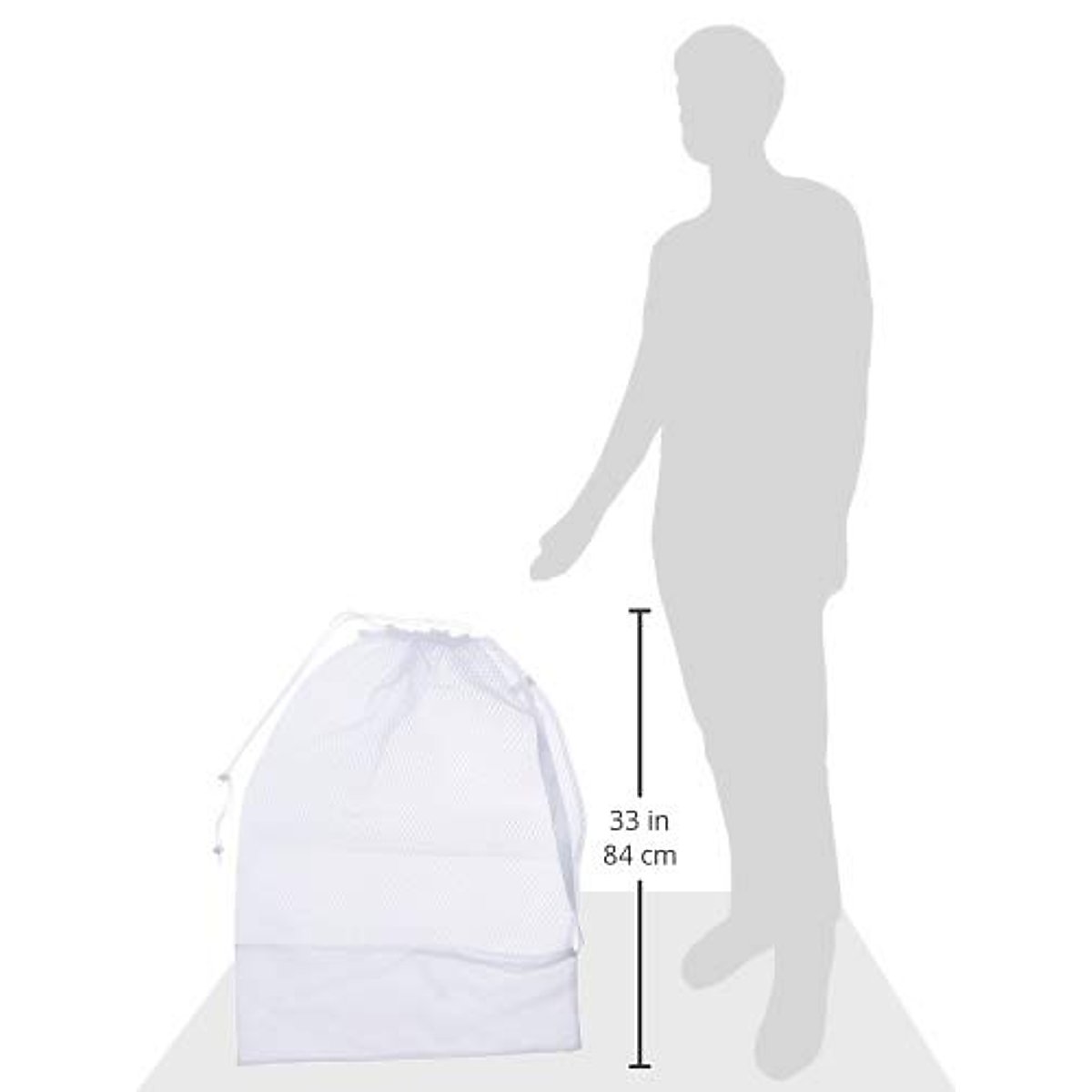 Mesh Laundry Bag with Handle By Home Basics