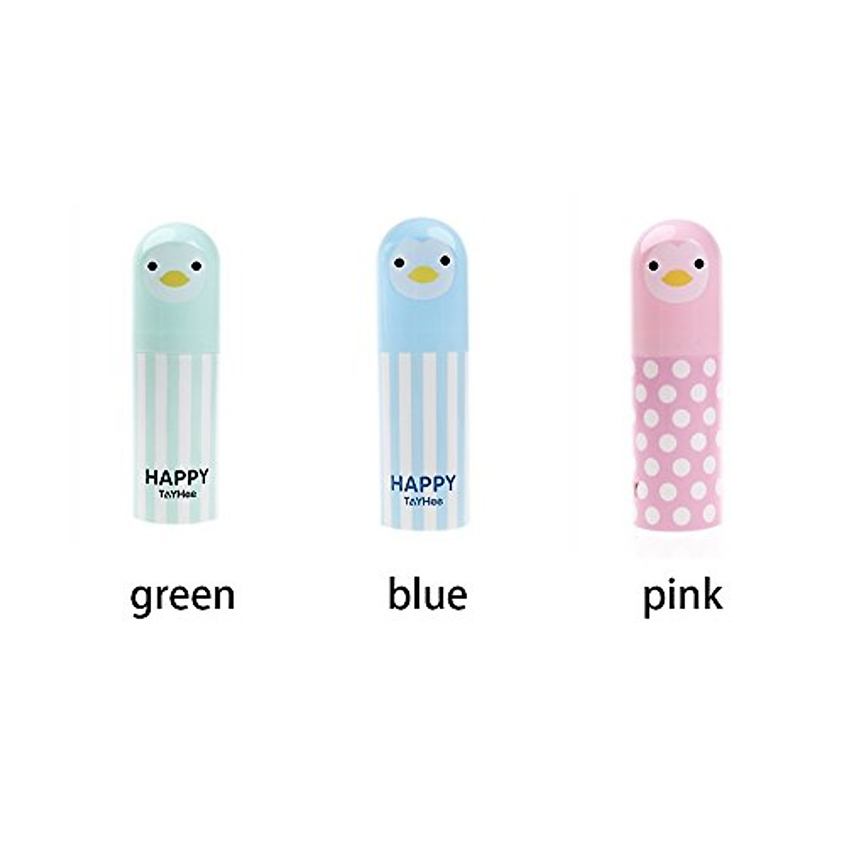 Narutosak Portable Cute Cartoon Penguin Toothbrush Toothpaste Holder Travel Storage Case - Blue