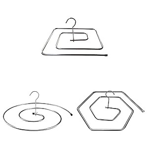 ljhnba Drying Rack Cloth Hanger Home Bed Sheet Blanket Hook Rotating Cloths Rack Stainless Steel Spiraling Drying Rack Drying Racks for Laundry