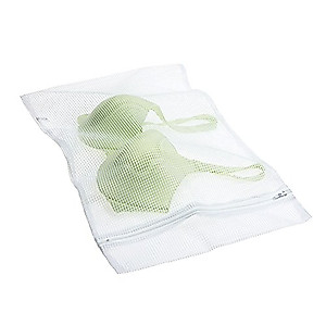 2 Zipped Laundry Washing Wash Bags 10X12 Net Mesh Delicate Bra Clothes Undewear
