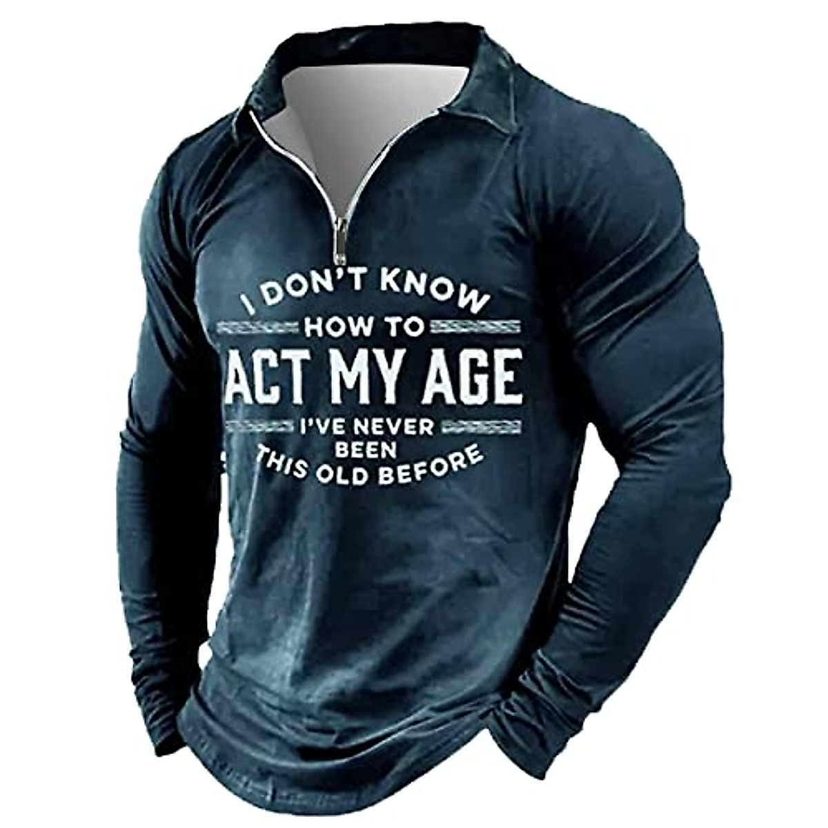 Long Sleeve Shirts for Men Mock Turtleneck for Men Men's t-Shirts Big and Tall Shirts for Men 3xlt Shirts for Men Big and Tall Small Stocking Stuffers top Husband Gifts