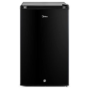 Midea MRU03M2ABB Upright Freezer Large Black, 3.0 Cubic Feet