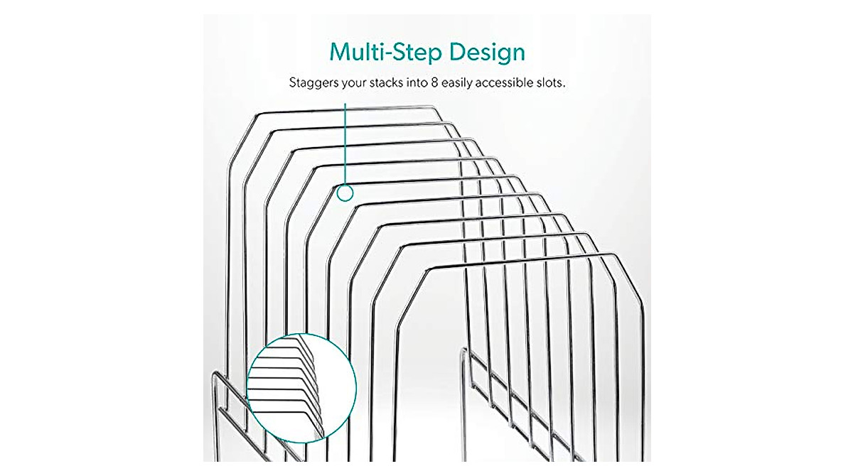 Mindspace Multi Step File Organizer - Stylish Office Desk Storage
