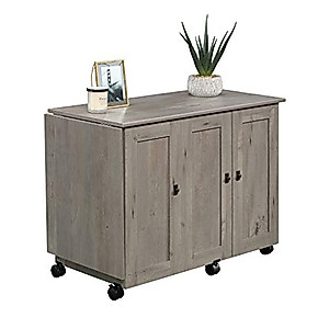 Sauder Miscellaneous Storage Sewing/Craft Cart, Mystic Oak finish