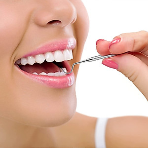 Metal Tongue Scraper For Adults,Stainless Steel Tongue Scrapers,Oral Care Kit Tongue Cleaner Tongue Scraper With Case,3 Pack Tongue Scraper Cleaner and 2Pack Mini Dental Pick.