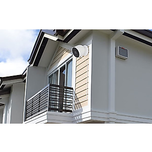 iTODOS 2 Pack 10ft/3m Power Cable and Adapter Compatible with Google Nest Camera (Battery), Weatherproof Outdoor, Flat Charging Cable for Nest Camera(Battery) - White