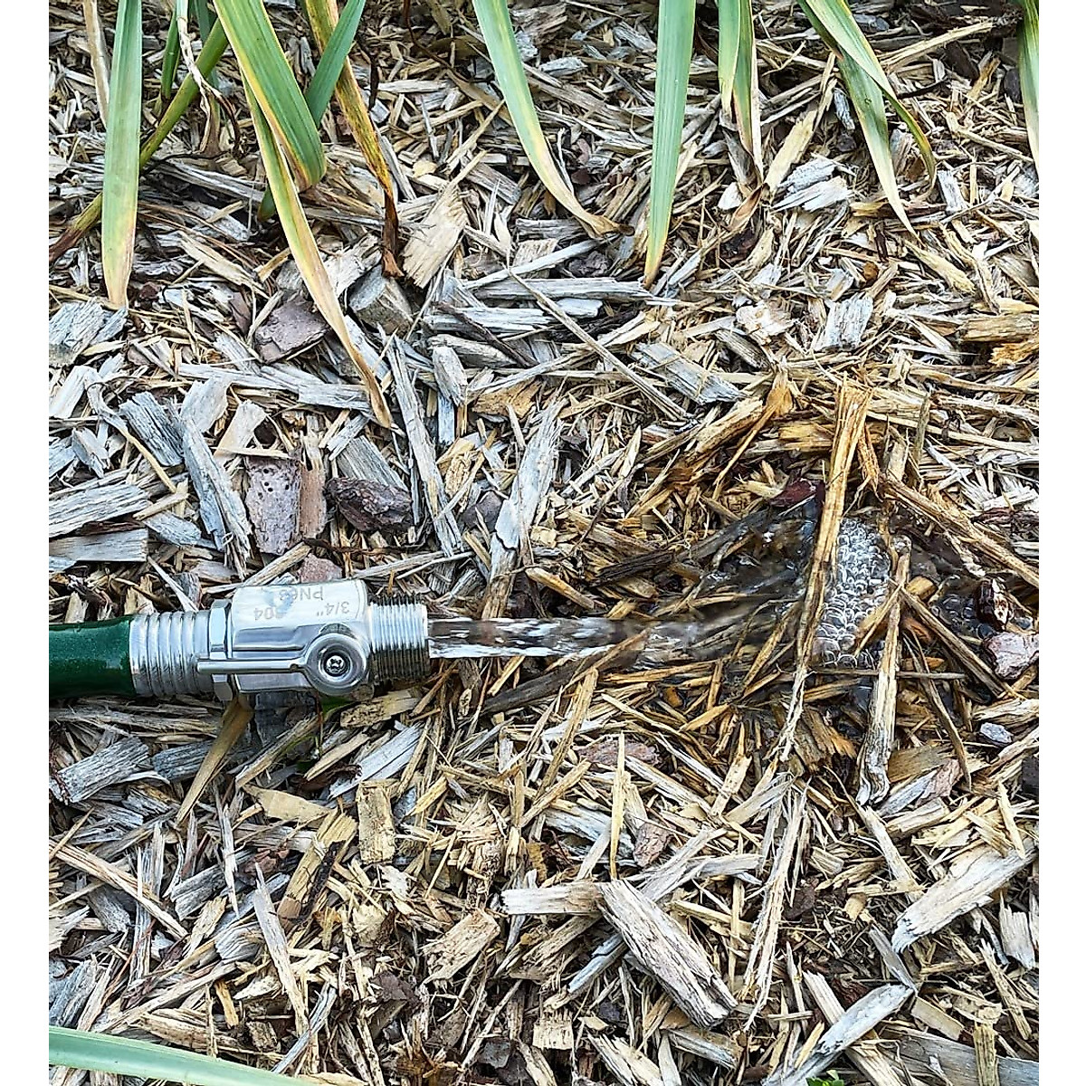 beduan Stainless Steel 3/4" Shut Off Valve GHT Thread Garden Hose Heavy Duty Connector