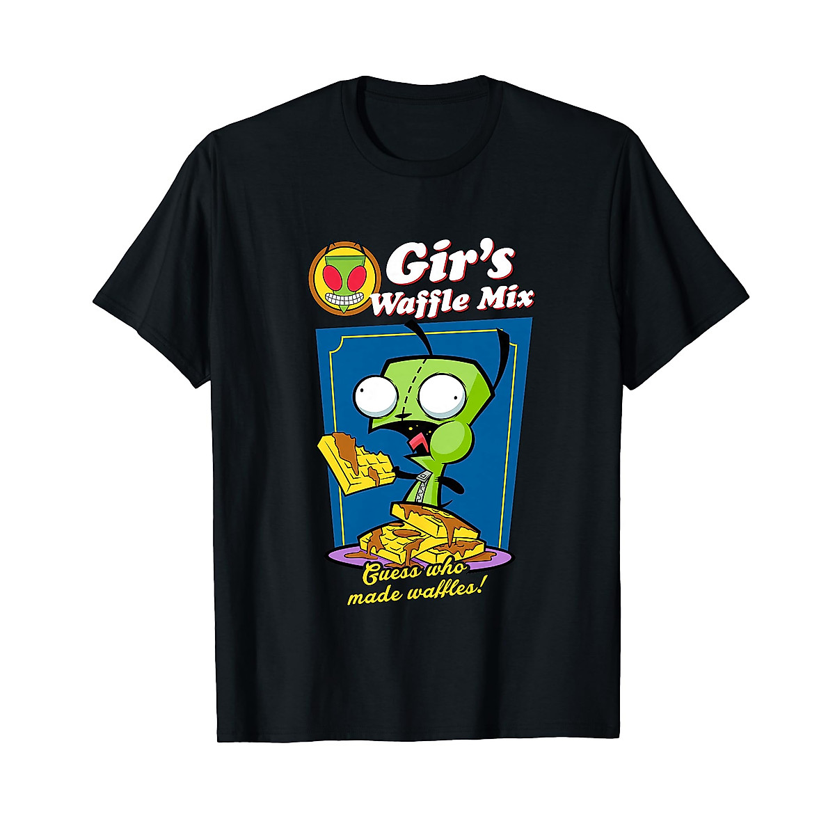 Invader Zim: Gir's Waffle Mix Graphic T-Shirt T-Shirt