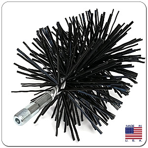 Midwest Hearth Poly Chimney Cleaning Brush (6-Inch Round)