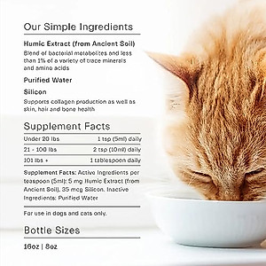 ION Intelligence of Nature Gut Support for Pets | Strengthens Digestion, Supports Kidneys, Aids Immune Function, and Defends from Food Toxins (8 Ounce)