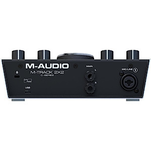 M Audio M Track 2X2 | 2 In / 2 Out 24/192 USB Audio Interface