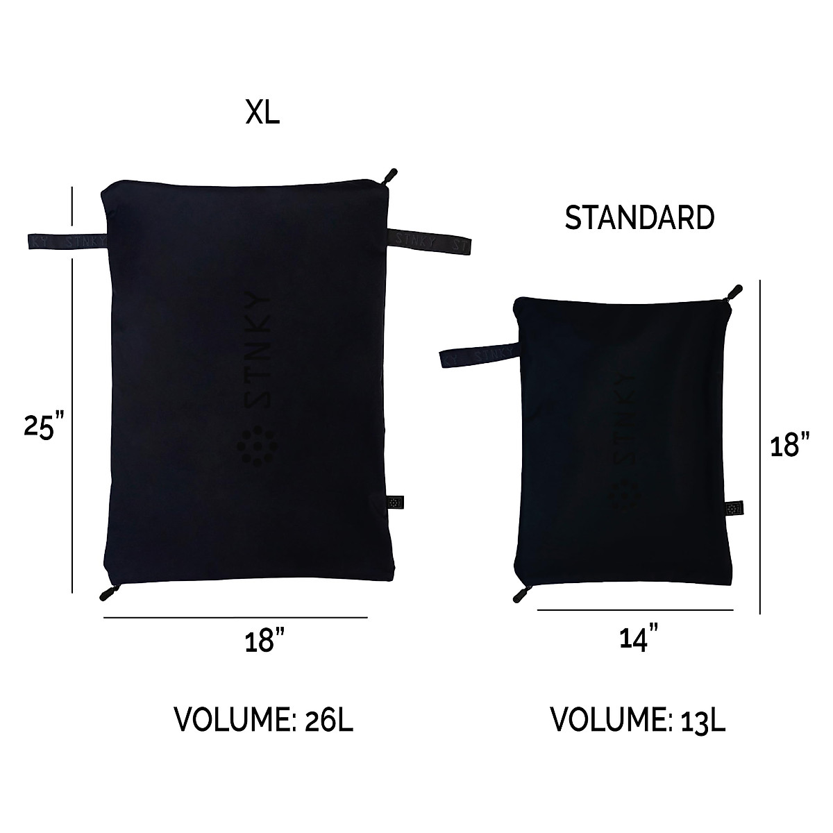 STNKY Bag Pro - Laundry Bag - Wash Bag for Health Workers, Sports, Fitness & Travel