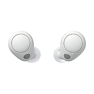 Sony WF-C700N Truly Wireless Noise Canceling in-Ear Bluetooth Earbud Headphones with Mic and IPX4 Water Resistance, White