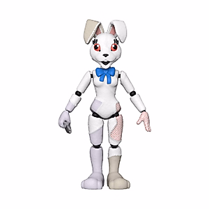 Funko Action Figures! Set of 5 - Five Nights at Freddy's - Security Breach - Pizzaplex - Glamrock Chica, Glamrock Freddy, Montgomery Gator, Roxanne Wolf and Vanny