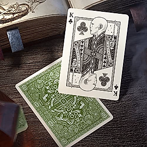 theory11 Harry Potter Playing Cards - Green (Slytherin)