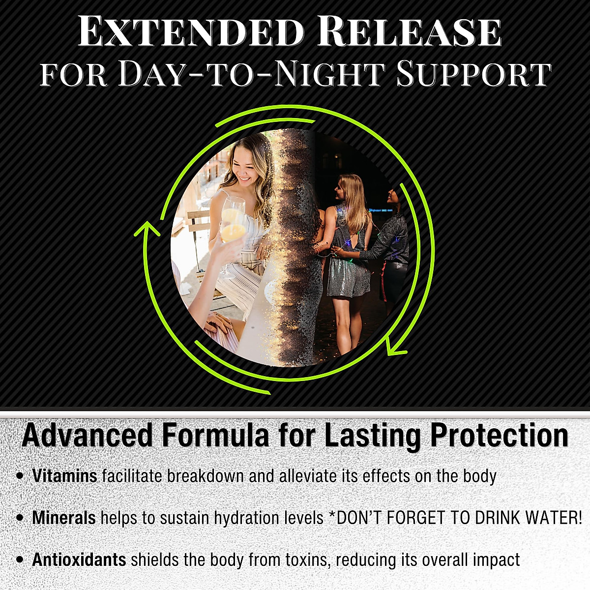 HANGOVER HACK Party Pro Party Flush Patch - Clear, Individual Party Smart Patches. Celebrate with Our Trusted Patch