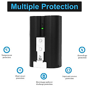 EBKK 2 Pack Replacement Battery That is Compatible for Video Doorbell 2/3/3Plus/4 Camera/Stick Up Camera/Spotlight Camera/Spotlight Camera Solar Batteries