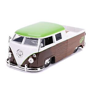 Marvel Guardians of The Galaxy 1:24 Volkswagen Bus Die-Cast Car & 2.75" Groot Figure, Toys for Kids and Adults