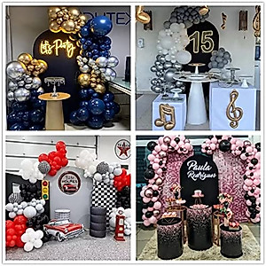 ittsmnt Arch Backdrop Black Arched Wooden Wall Covers Stretchy Photography Background for Wedding Banquet Adults Bridal Shower Decorations Birthday Parties Banner