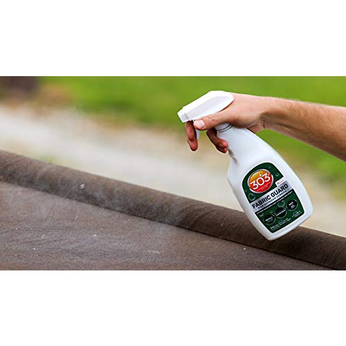 303 Fabric Guard - Restores Water and Stain Repellency To Factory New Levels, Simple and Easy To Use, Manufacturer Recommended, Safe For All Fabrics, 32oz (30606CSR) Packaging May Vary