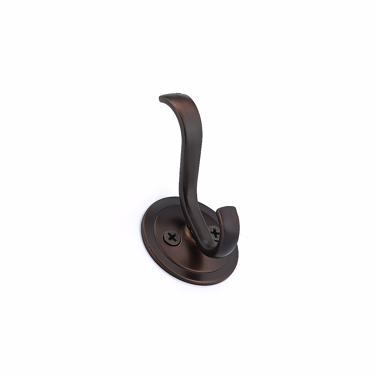 Richelieu Hardware BP84025BORB Classic Metal Hook, Brushed Oil-Rubbed Bronze