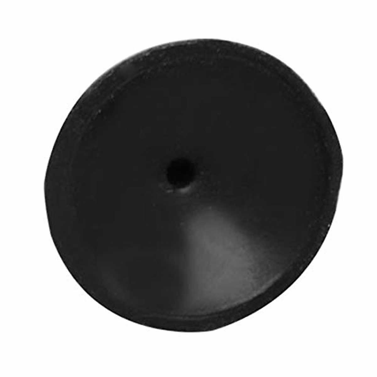 uxcell Rubber Household Wall Round Shaped Attachable Suction Cup 20mm Dia 6 PCS Black