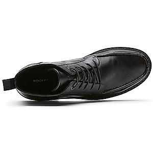 Rockport Men's Keegan Oxford Boot, Black, 10