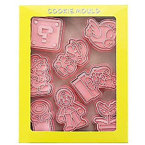 Mario Cookie Cutters, Mario Cookie Cutter Set, Mario Bros Cookie Cutter, Mario Mold, Mario Brothers Cookie Cutters, Mario Bross Cookie Cutter, Cookie Cutter Mario, Molde De Mario Bros