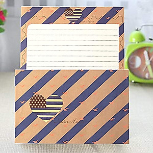 SCStyle 48Pcs Stationery set-32 Cute Lovely Kawaii Special Design Writing Stationery Paper with 16 pcs Envelopes