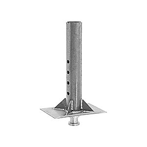 Bulldog 0289640300 25K Round King Pin Gooseneck (4 Hole), 1 Pack