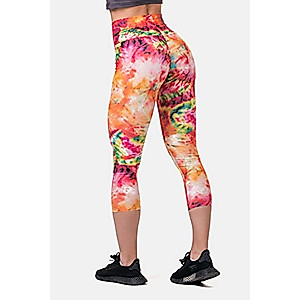 NEBBIA Be Your Own Hero 7/8 Length Leggings 574 Rainbow