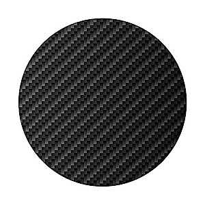 Design For Guys, Black Carbon Like Fiber Sleek Looking Gift PopSockets PopGrip: Swappable Grip for Phones & Tablets