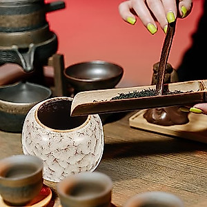 Ceramic Sealed Canister Ceramic Tea Storage Jar With Lids Tea Tins Cans Canister Food Storage Containers For Kitchen Coffee Sugar Condiment Ceramic Tea Leaf can