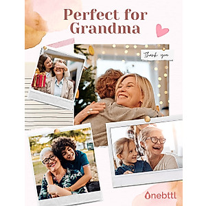 Onebttl Grandma Gifts, Insulated Stainless Steel Wine Tumbler with Lid, For Nana, Mimi, Gigi, Granny, Grammy, Nanny, Birthday/Mother’s Day gifts, Rose Gold, (20 oz) Glamma