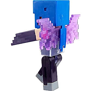Mattel Minecraft Creator Series Spooky Wings Figure, Collectible Building Toy, 3.25-inch Action Figure with Accessories, Gift for Ages 6 Years & Older
