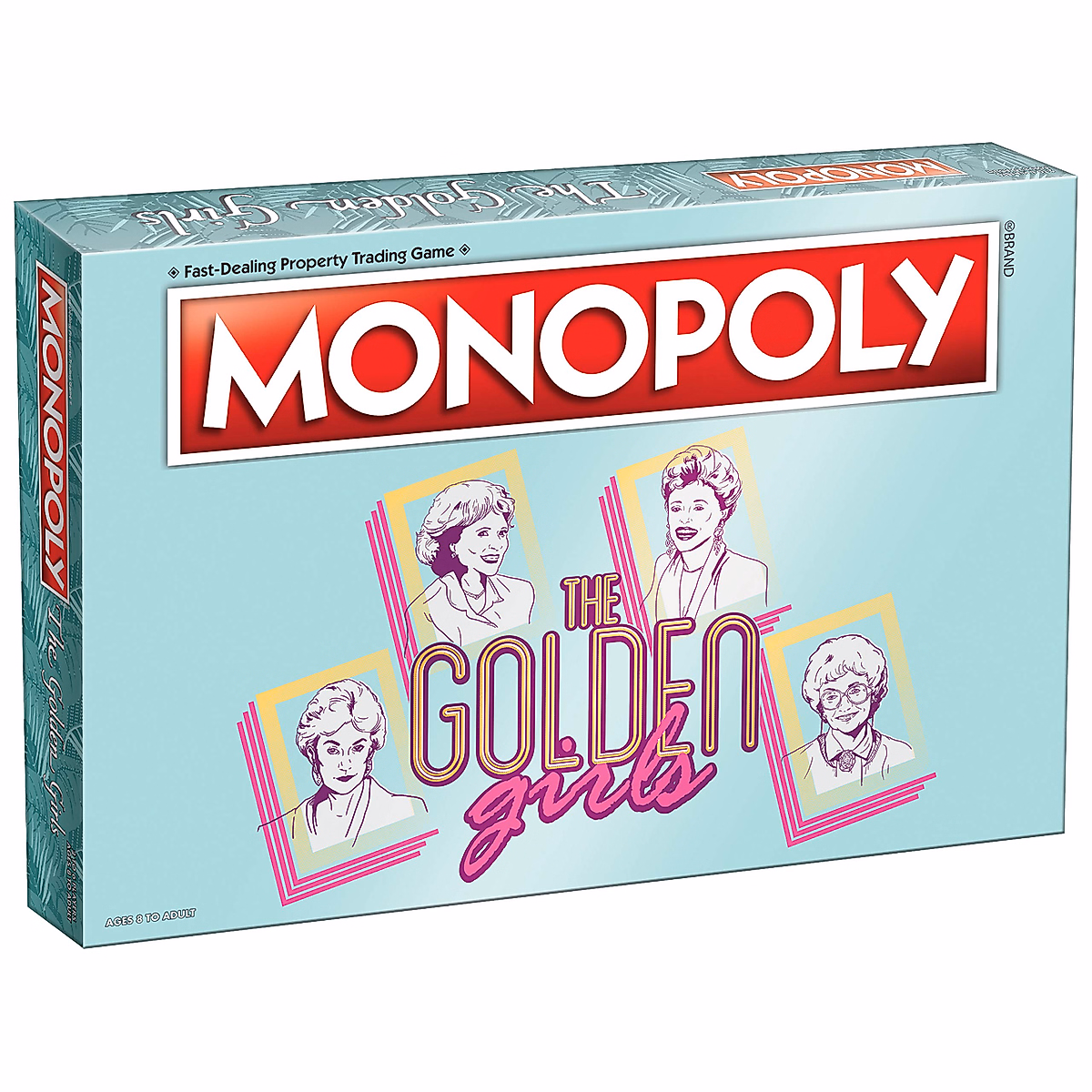 Monopoly: The Golden Girls Board Game | Buy, Sell, Trade Fan-Favorite Locations | Classic Monopoly Game Featuring Golden Girls TV Show Theme | Officially-Licensed Golden Girls Merchandise