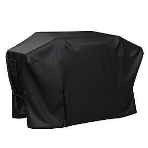 SHINESTAR Griddle Cover for Blackstone 36 Inch Culinary Series, Heavy Duty Waterproof 5441 Flat Top Gas Grill Cover with Large Air Vent, Click-close Straps, Handle and Zipper, Black