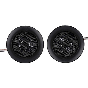 EBTOOLS for Tweeter Pair of 12V 120W Car Mini Super Power Loud Dome Audio Speaker Tweeter Loudspeaker Horn Kicker Marine tweeters 120w car Speaker Pure high pitched car Speaker
