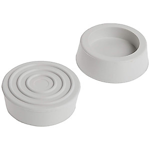Poolmaster 36626 Swimming Pool Ladder Bumper Cap Set, Outside Plug Fit, 2-3/4-Inch Diameter, Medium, White