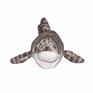 Wild Republic Tiger Shark Plush, Stuffed Animal, Plush Toy, Gifts for Kids, Cuddlekins 13 Inches