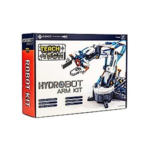 Teach Tech “Hydrobot Arm Kit”, Hydraulic Kit, STEM Building Toy for Kids 12+