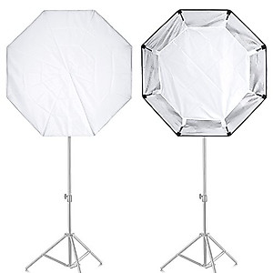 Neewer 24 inches/60 centimeters Octagon Softbox with Bowens Mount Speedring and Bag for Speedlite Studio Flash Monolight,Portrait and Product Photography