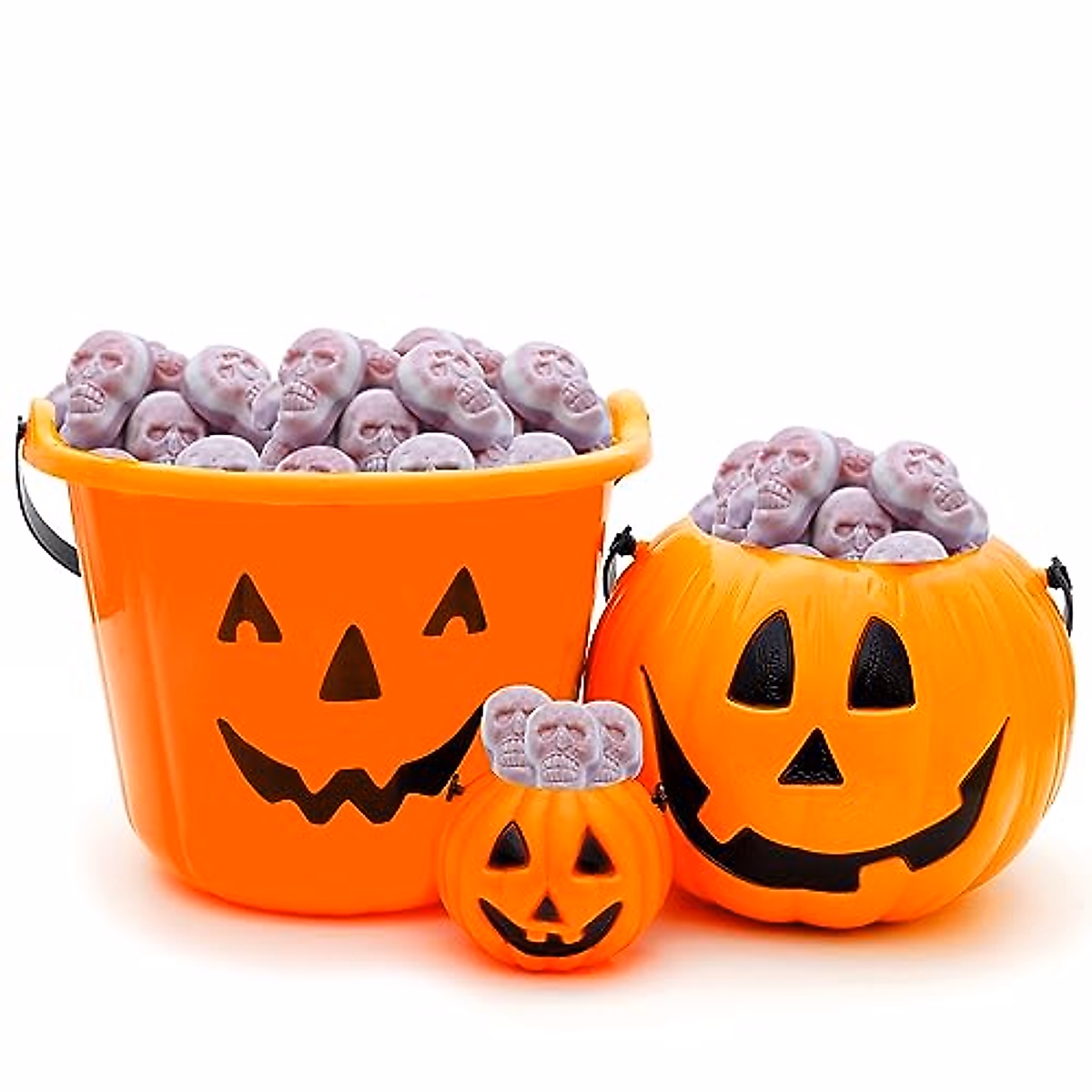 Fruidles Gummy Skulls Halloween Candy, Trick-Or-Treat Party Bag Fillers, Party Favor (Half-Pound