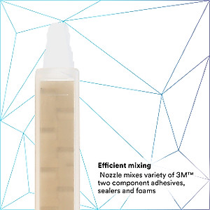 3M Static Mixing Nozzle, 08194, Cascade Mix/Meter Nozzle, Manual/Pneumatic Applicator Use, 200 mL