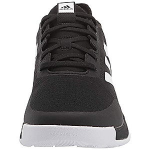adidas Women's Crazyflight Volleyball Shoe, Black/White/Black, 8