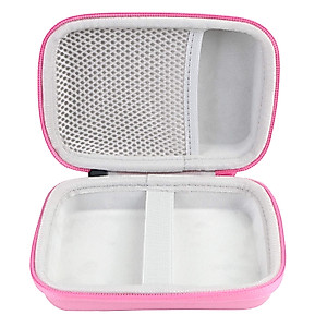 Baval Hard Carrying Case Replacement for Label Maker Machine NiiMbot D11 D110 Portable Wireless Bluetooth Label Printer (Pink)