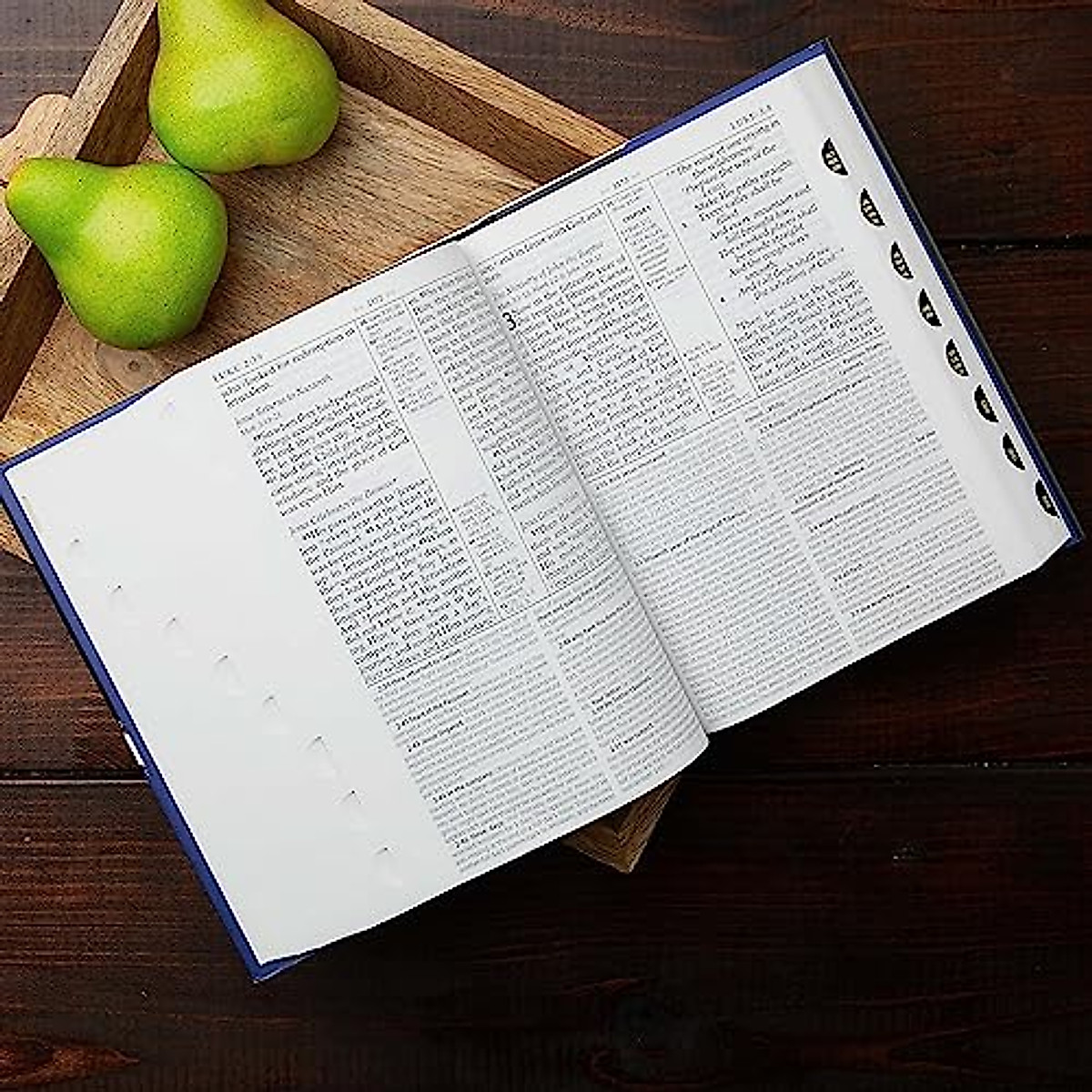 NKJV, The MacArthur Study Bible, Large Print, Bonded Leather, Black, Thumb Indexed: Holy Bible, New King James Version