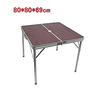 LIRUXUN Folding Table Portable Outdoor Folding Tables Slim Lightweight Small Family Table Suitable for Fishing，Picnic，Camping and Trave
