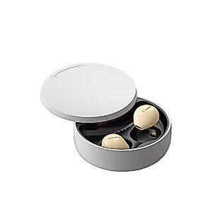 SZHTFX Invisible Earbuds Small Mini Wireless Bluetooth Earpiece Phone Discreet Earbud for Music, Home, Work (Nude)